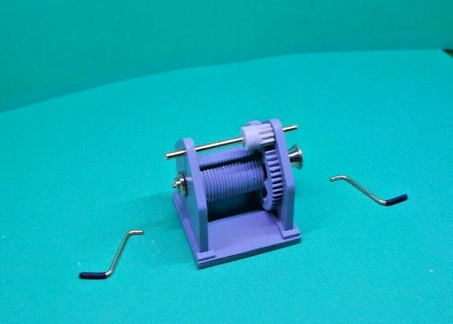 Anchor Windlass in 1/24th Scale. Model Boat Fittings. | eBay UK