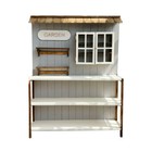 DIY Miniature 1:12 Scale 1/6 Dollhouse Garden Storage Rack Cabinet Kit ...