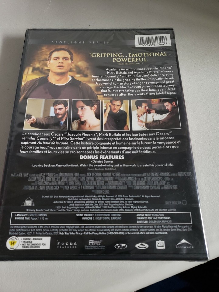 RESERVATION ROAD DVD (VG-A103690DV / VG-293) | eBay