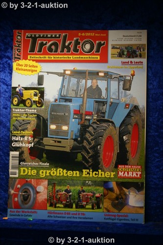 Vintage Tractor 5-6/12 Eicher Wotan Hürlimann D70/D85 MIAG Field ...