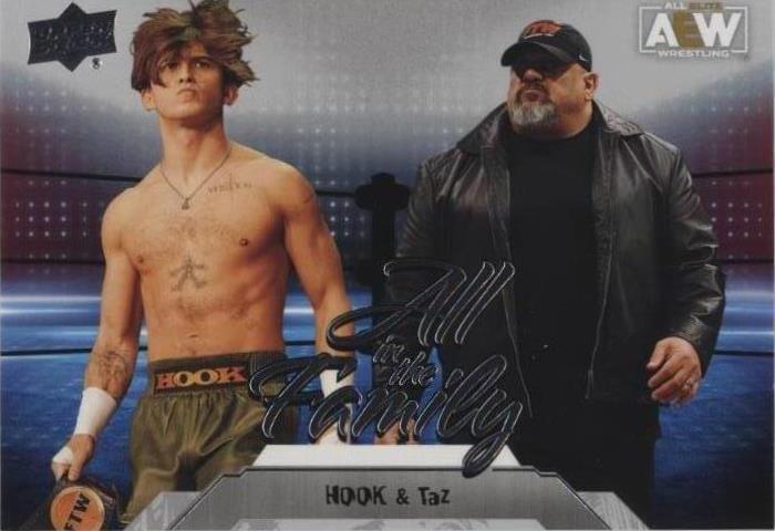 2023 Upper Deck AEW All Elite Wrestling - All in the Family Hook, Taz ...