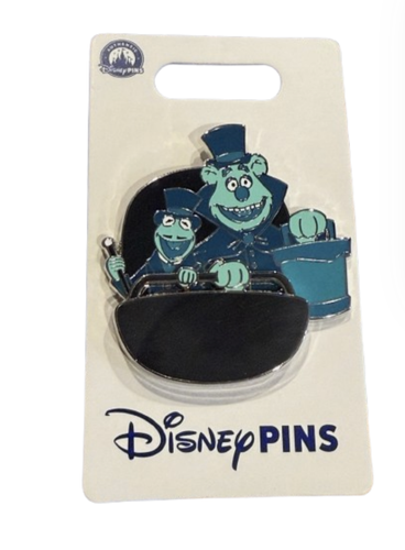 Disney Parks Muppets Haunted Mansion Kermit Fozzie Bear Doom Buggy Pin ...