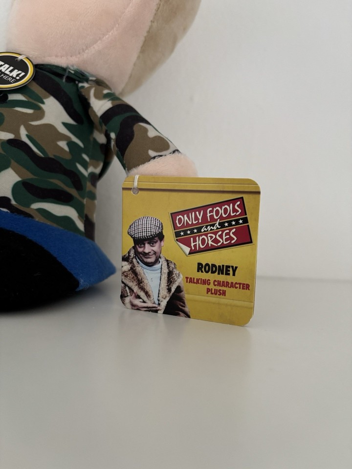 Only Fools And Horses Rodney Trotter Talking Character Plush | eBay UK