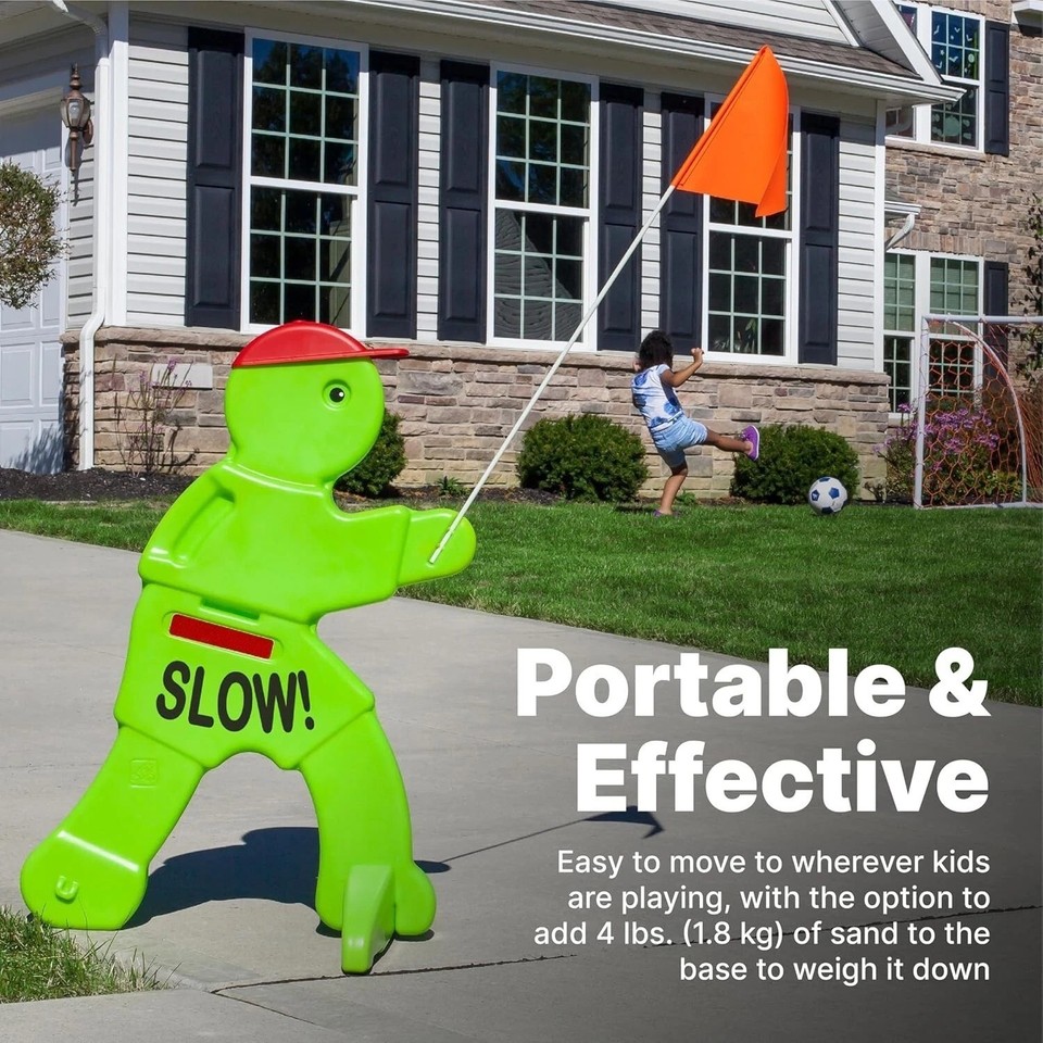 Step2 Kid Alert Street Safety Sign, Kids at Play Signage for ...