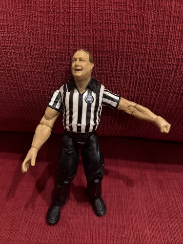 WWF WWF REFEREE EARL HEBNER JAKKS PACIFIC 2000 WRESTLING FIGURE TITAN ...