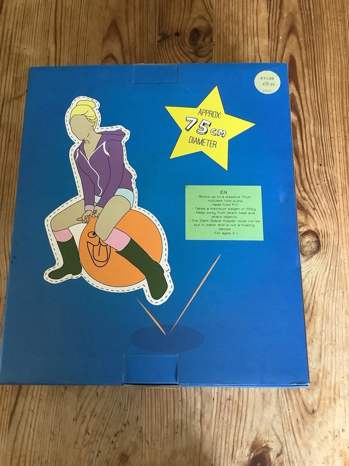 Giant Adult Size Space Hopper 75cm | eBay UK