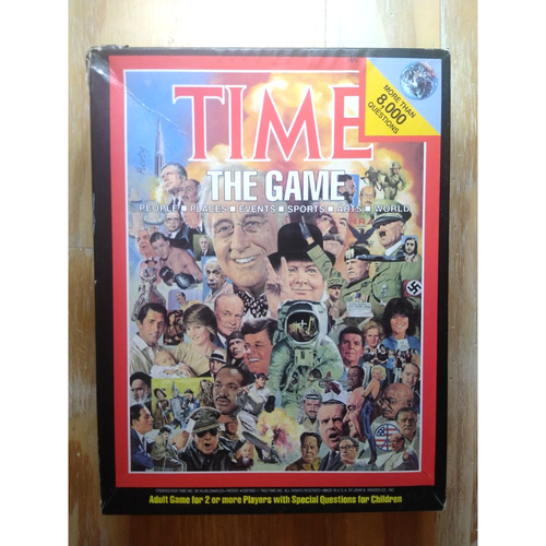 Time "The Game" Board Game 8,000 questions - Time Magazine 1983 - John ...
