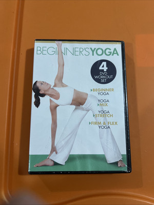 Beginners Yoga 4 DVD Workout Set Yoga Yoga Mix Stretch Firm & Flex ...