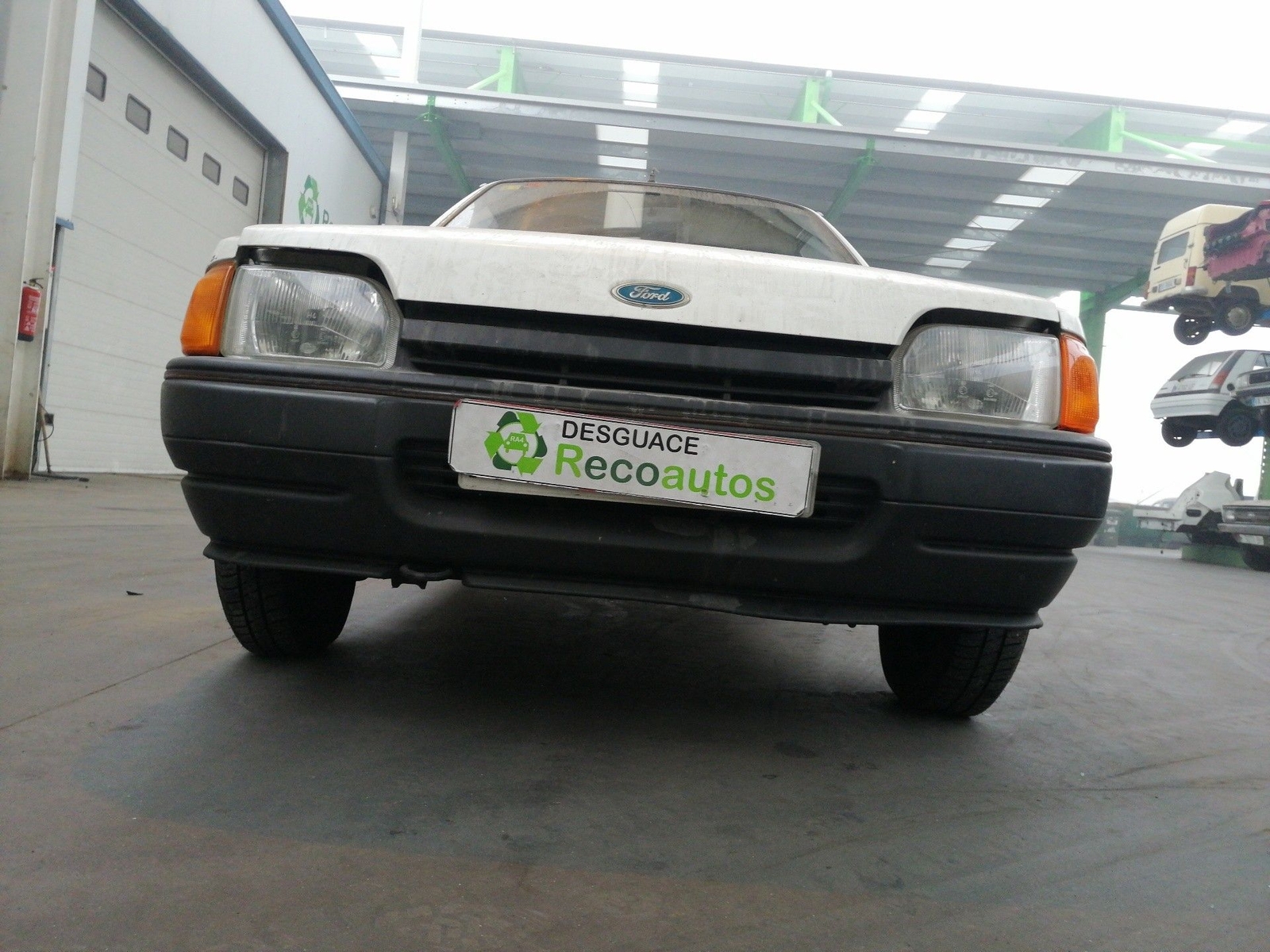 1644824 PORTE ARRIERE GAUCHE / 4 PUERTAS / BLANCA / 4883015 POUR FORD ...