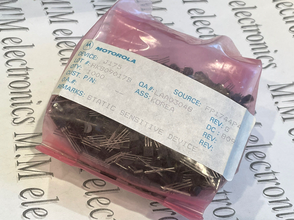 10pcs J175 P-Channel JFETs Nos MOTOROLA transistor Genuine | eBay
