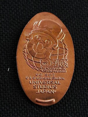 Tony Tony Chopper One Piece Souvenir Medal Coin Universal Studios Japan ...