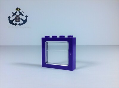 LEGO Harry Potter The Knight Bus Dark Purple Window 6556 + Clear Glass ...