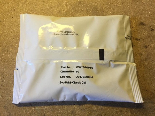 Waters Sep-pak C18 1 CC VAC Cartridge 50 MG Sorbent/cartridge Wat054955 ...