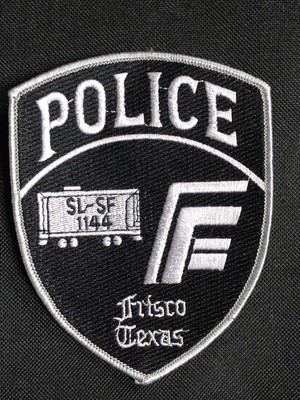 FRISCO TEXAS POLICE EMBROIDERY PATCH--B03 | eBay