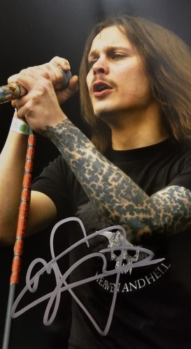 VILLE VALO signed auto 8x10 photo HIM H.I.M Proof. | eBay