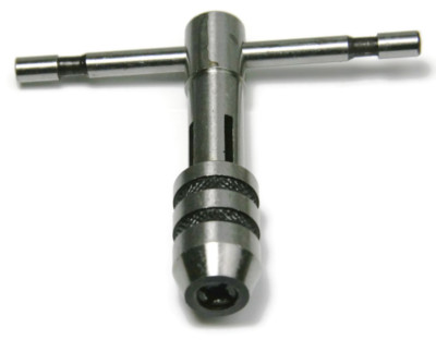 T Handle Extractor, Drill & Tap Wrench #0 to 1/4" and #12 to 1/2 ...