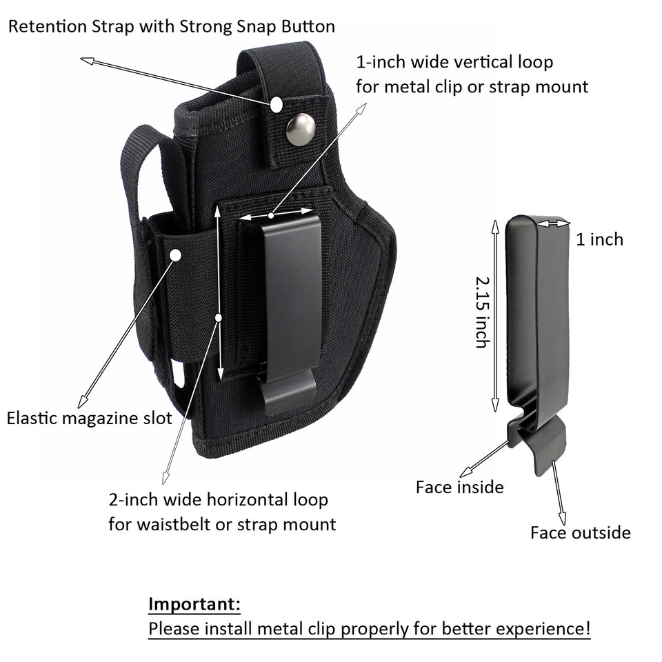 Vehicle Mount Car Truck Handgun Pistol Gun Holster Concealed Carry ...