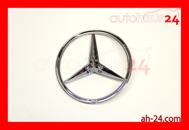 Genuine OEM Rear Trunk Star Logo Chrome Emblem for MERCEDES BENZ S ...