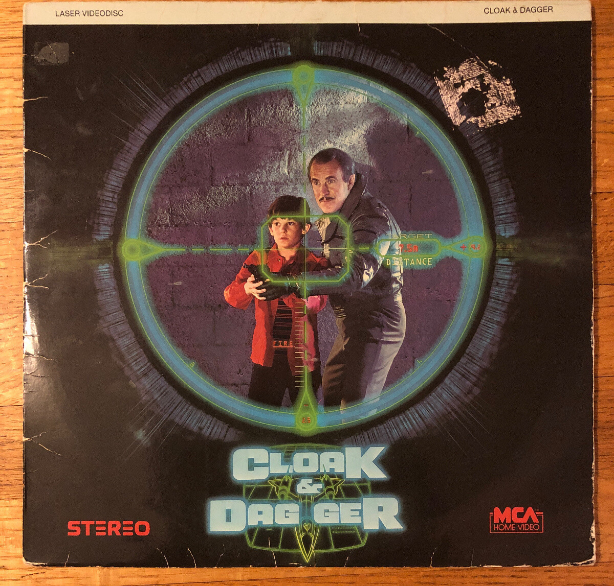 Cloak And Dagger (1985) Laserdisc Henry Thomas Dabney Coleman Micheal ...