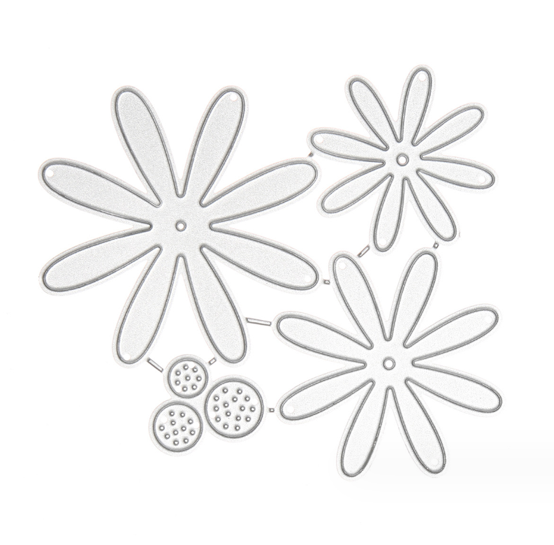 Flower Daisy Set Metal Cutting Die Card Making Scrapbooking Paper ...