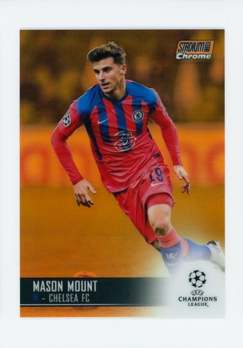 2020-21 Mason Mount Topps Stadium Club Chrome Orange Refractor Chelsea ...