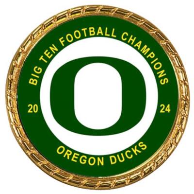 Tribute Coin Oregon Ducks Football 2024 Big 10 Champions Championship ...