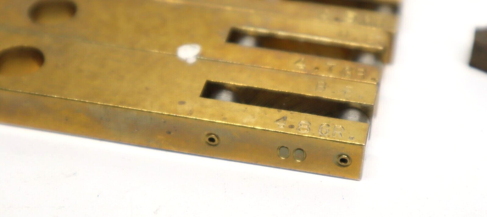 Star Machine Works Reloading Powder Press Charge Bar Brass - PICK ONE ...