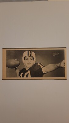 Brian Dowling Yale University 1968 Football RD Player Panel | eBay