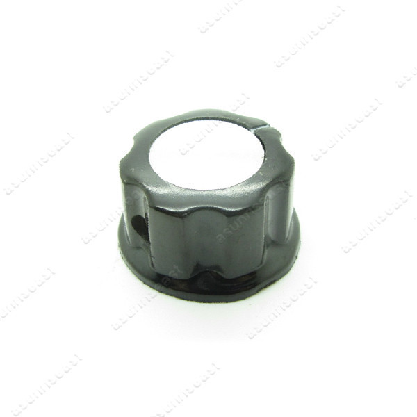 100x Rotary Potentiometer Pot Knob Cap for 6mm Shaft + Counting Dial 0 ...