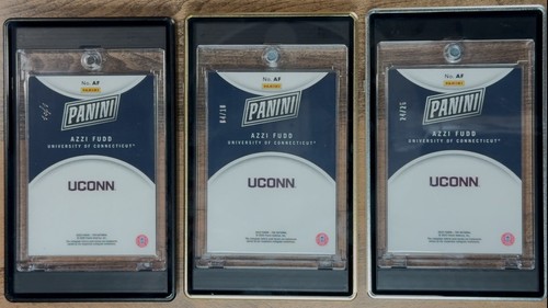 2025 Panini Case Breaker AZZI FUDD Full Rainbow Black 1/1, Gold /10 ...