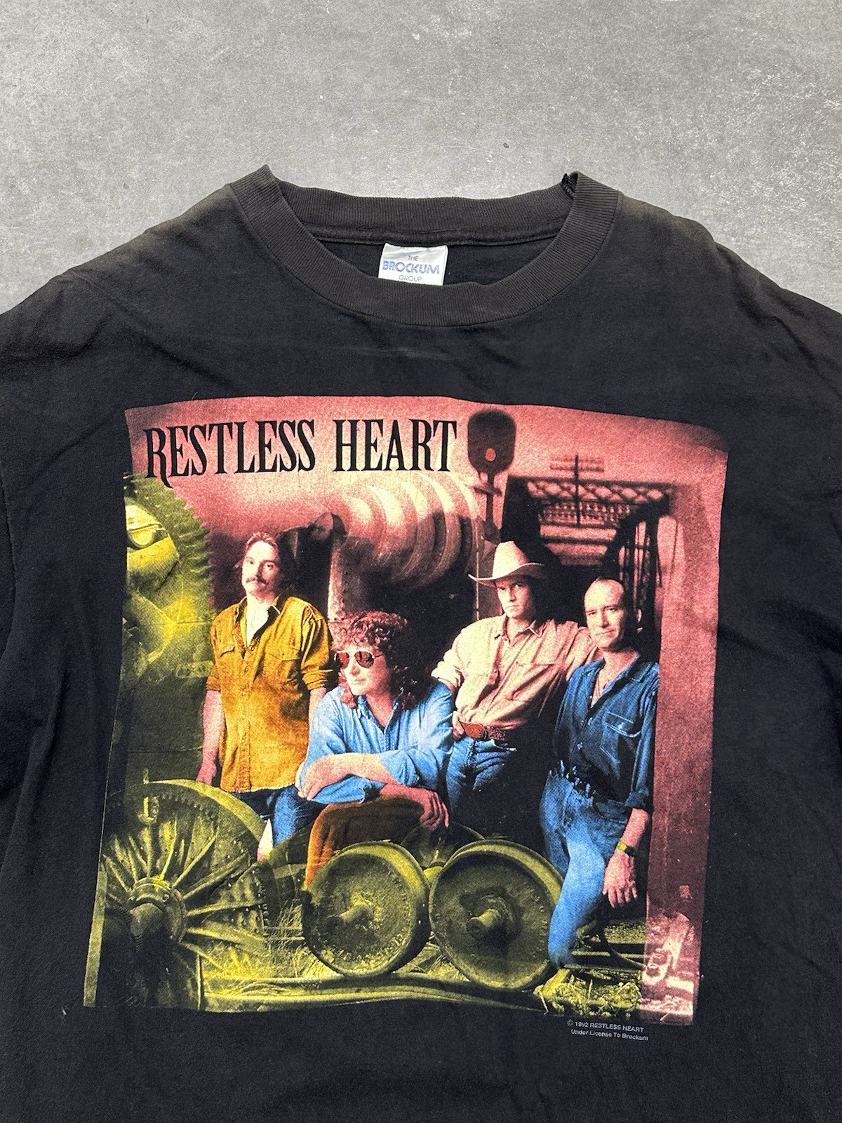 1992 Restless Heart Big Iron Horses Vintage Concert R… - Gem
