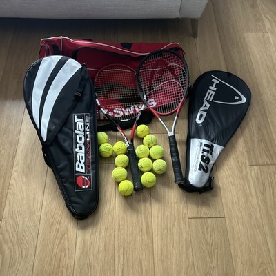 Tennis Rackets Set of 2 Adult Unisex Plus Bags | eBay UK
