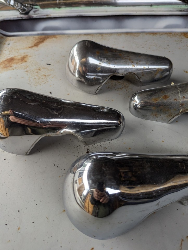 SET OF AUSTIN A50/A40/A55 BUMPER OVER RIDERS | eBay UK