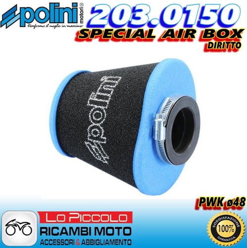 203.0150 FILTRO ARIA AIR BOX BIG EVOLUTION POLINI PER PWK MINARELLI ORIZZONTALE | eBay