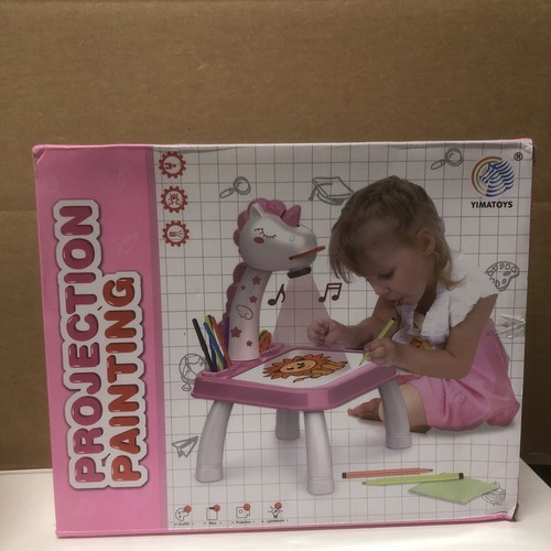 Kid Drawing Projector Table Smart Projection Painting Board Toy Set | eBay