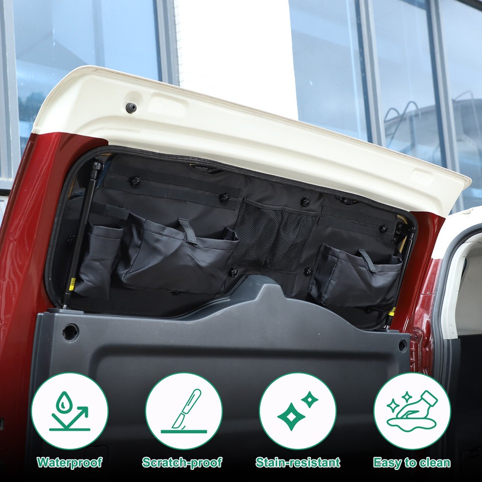 Fits 2007-2021 Toyota FJ Cruiser Trunk ORganizer Tailgate Glass Storage ...