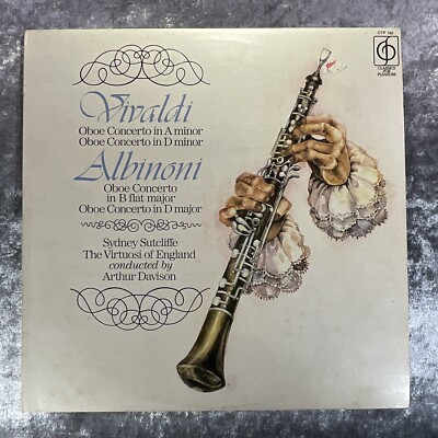 Vivaldi Oboe Concerto A & D Minor, Albinoni Oboe Concerto B Flat Mj 12 ...
