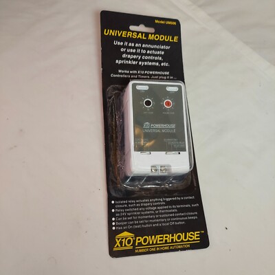 X10 UM506 Universal Plug-In Module with Momentary Contact Functionality ...