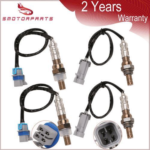 4X Upstream Downstream O2 Oxygen Sensors For Chevrolet Silverado Tahoe ...