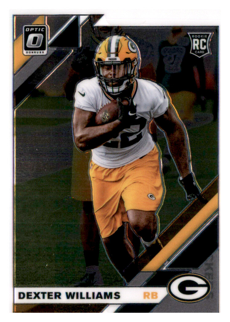 2019 Optic Dexter Williams NFL Insert Rookie RC PWE Packers #146 | eBay