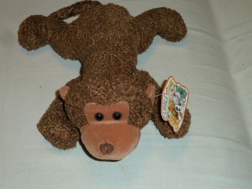 Cuddle Zone Brown Stuffed Plush Bean Bag Monkey Chosun 9" NEW | eBay