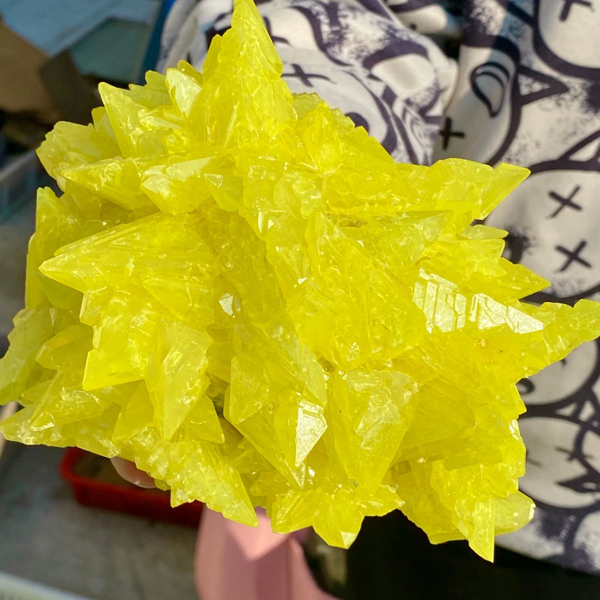 Native Sulphur NATIVE SULFUR (S)