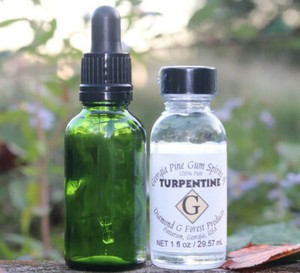 Diamond G Forest 100% Pure Gum Spirits of Turpentine 1 oz with Green ...