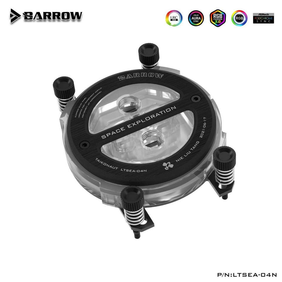 Barrow CPU Water Block for AMD RYZEN 3 5 7 9 AM4 AM5 AM3+ 5v aRGB LTSEA ...
