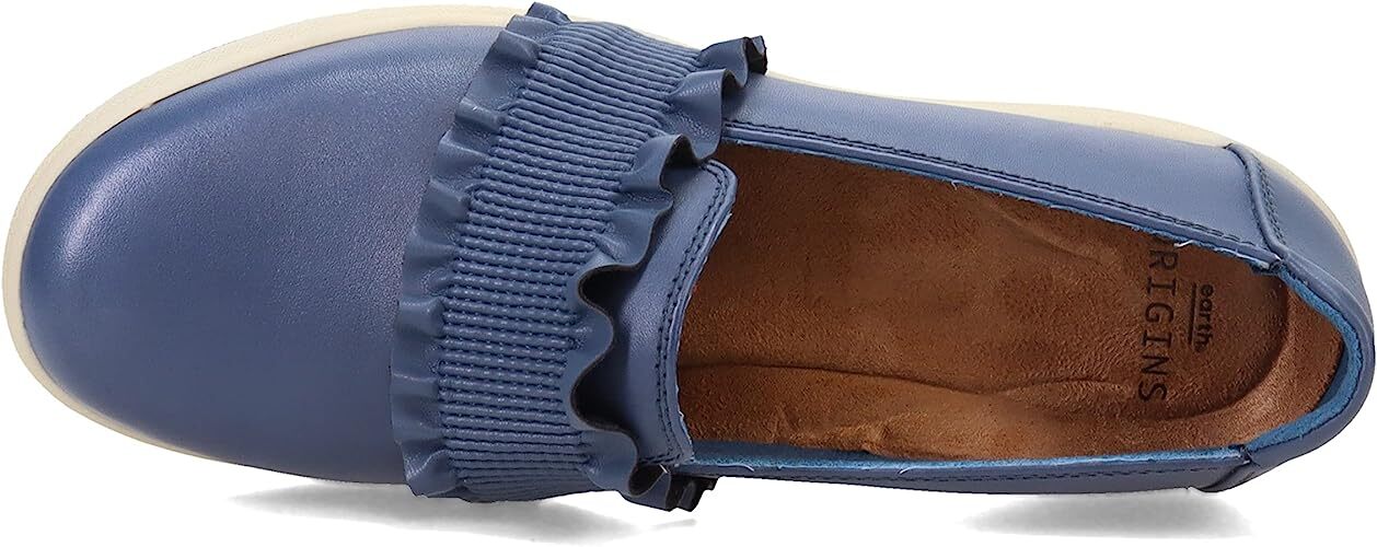 Earth Origins ELLIS Slip On Sustainable Ruffled Slip Resistance Walking ...
