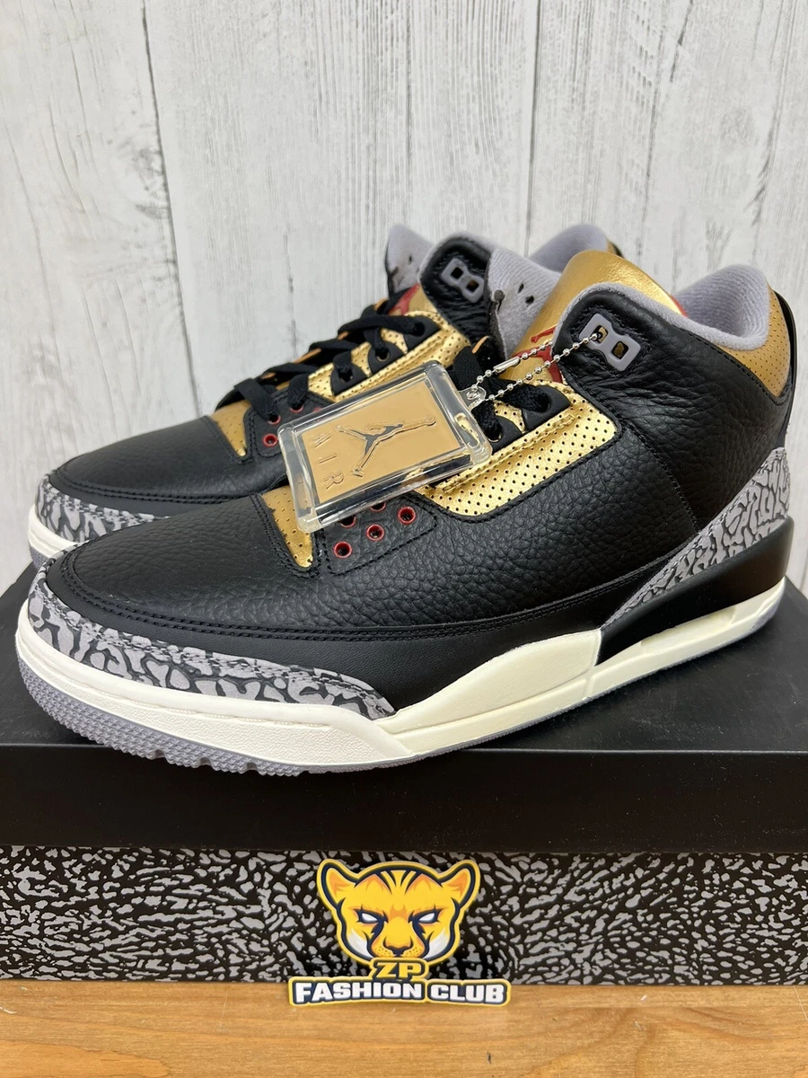 Jordan 3 Black And Yellow
