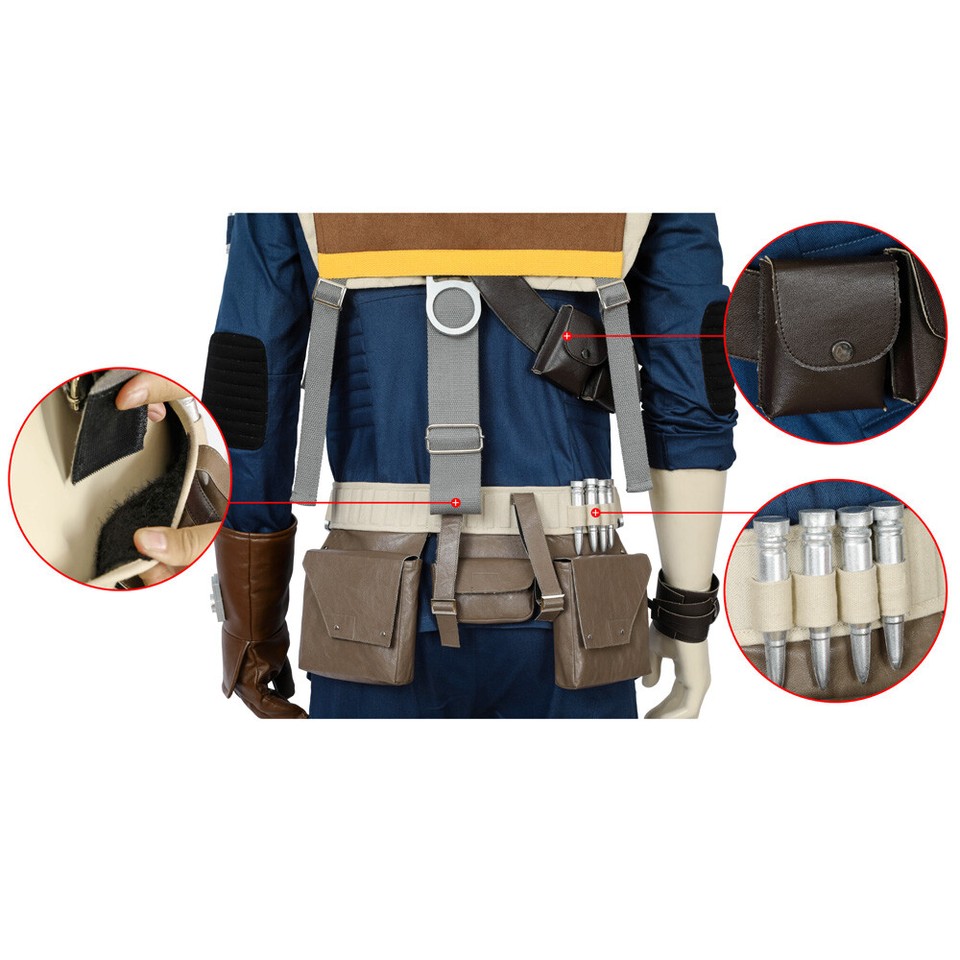 Star Wars Jedi Fallen Order Cal Kestis Cosplay Armor Battle Costume ...