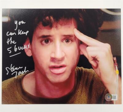 Steven Tash signed "5 Bucks" Ghostbusters 8x10 Photo autograph ...