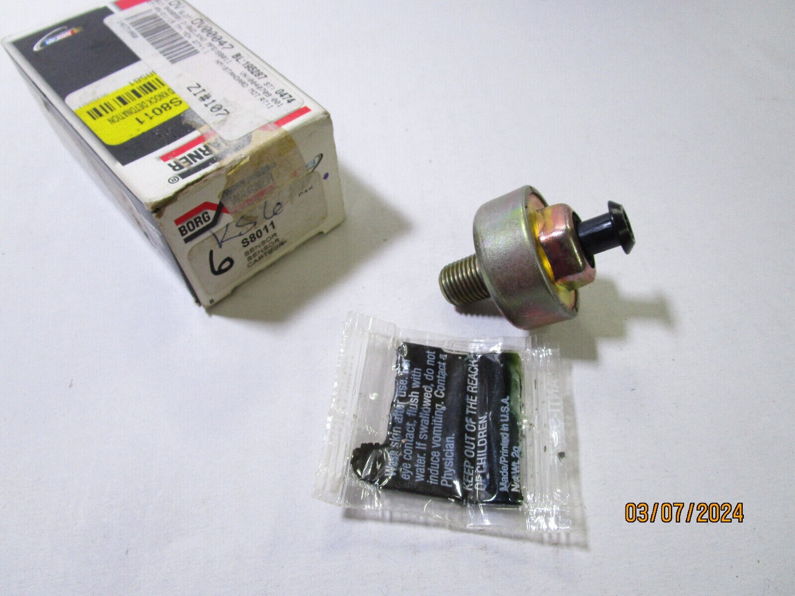 Ignition Knock (Detonation) Sensor-Sensor BWD S8011 | eBay