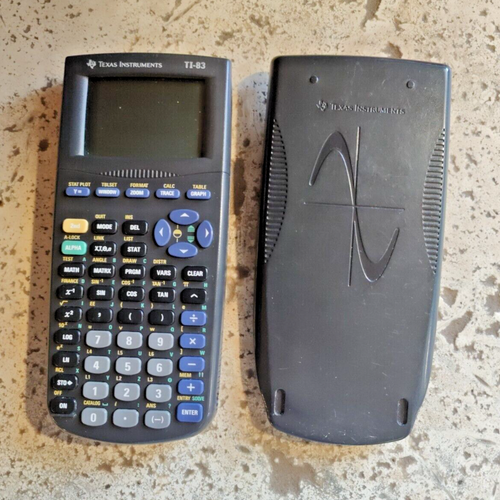 Texas Insturments TI-83 Plus Graphing Calculator T47 with cover needs ...